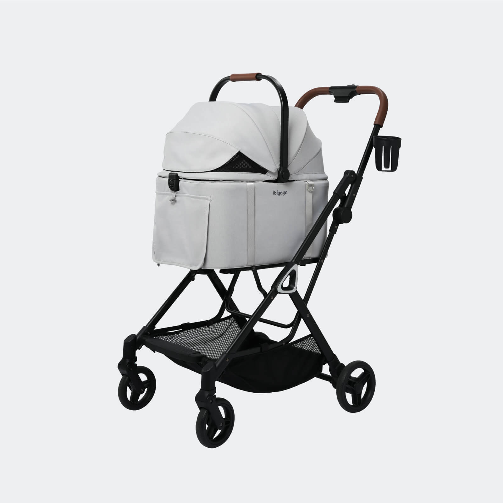 Tinker Small Detachable Pet Stroller – One-Pull Fold Stroller for Cats ...